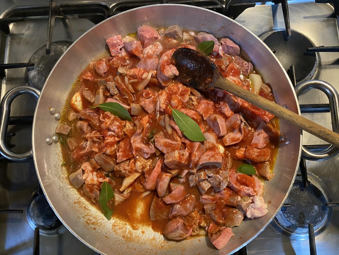 Lamb Coratella - Tenuta di Murlo - Umbria, Italy